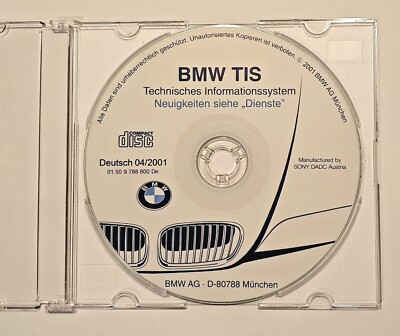 Werkstatthandbuch (CD) BMW TIS E30 E36 E46 E34 E39 E32 E38 E31 E52 | eBay