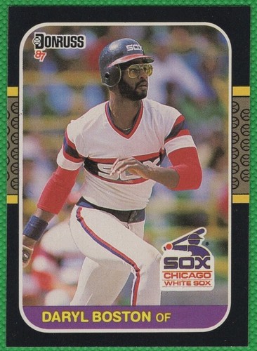 Daryl Boston - 1987 Donruss #137 - Chicago White Sox Baseball Card | eBay