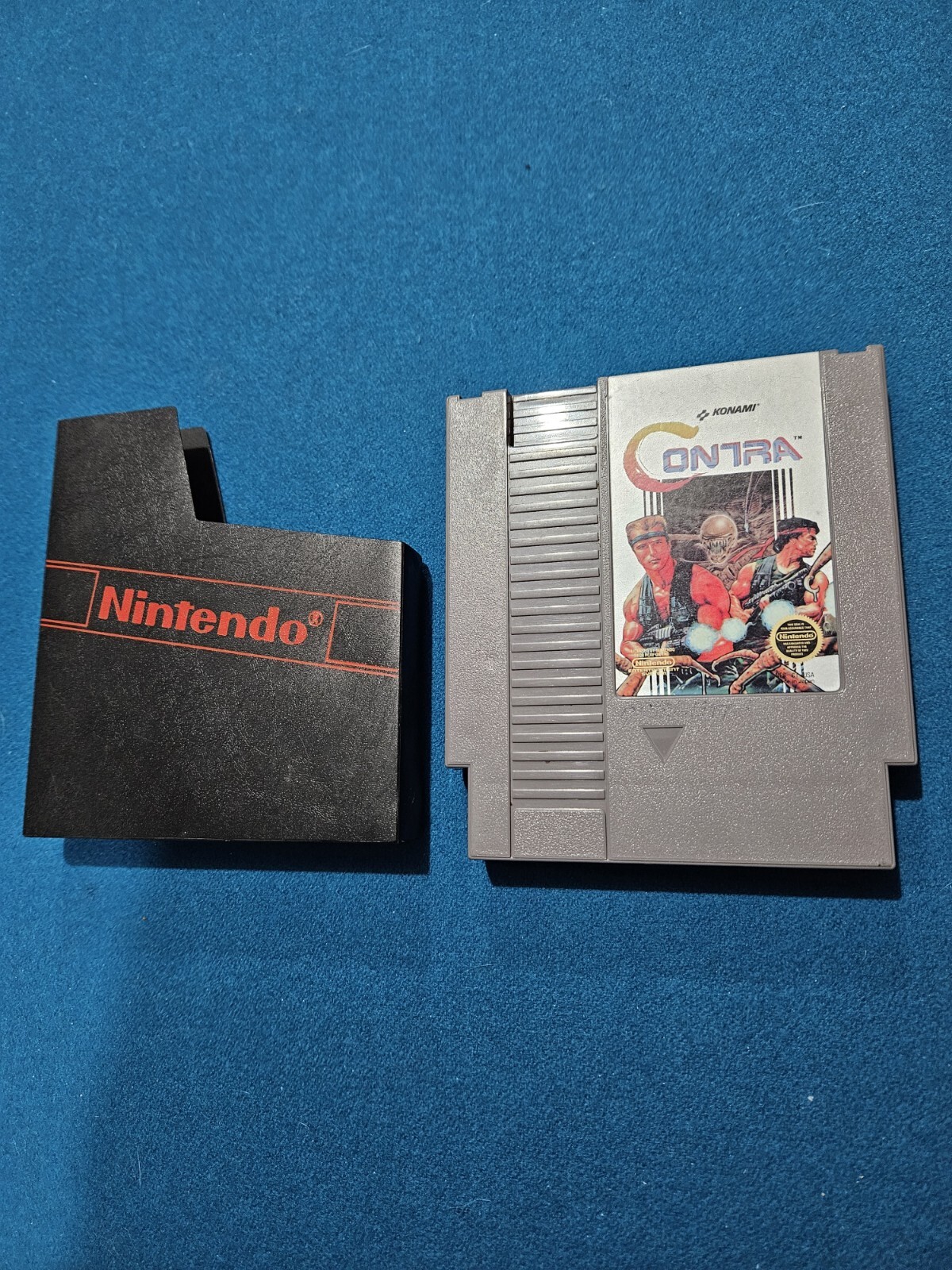 Contra (Nintendo NES, 1988) TESTED loose With Dust Jacket 83717110095 ...