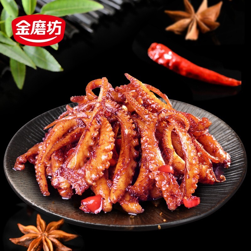Spicy Squid legs Snacks Chinese Food 15g*20bags Tasty | eBay