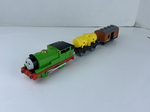 Thomas Tank Engine Train Percy 1995 TOMY Trackmaster Complete WORKING ...