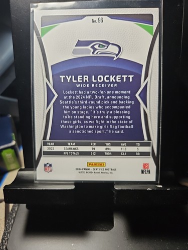 2024 Panini Certified Football #96 Tyler Lockett Mirror /349 Seahawks ...