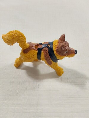 GI Joe Dog Husky Rescue Action Figure Animal Toy Brown & Black Harness ...