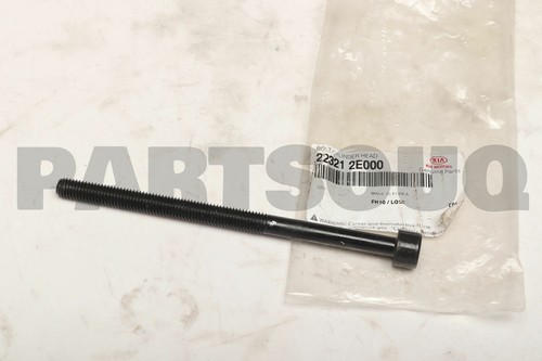 223212E000 Genuine Hyundai / KIA BOLT-CYLINDER HEAD | eBay