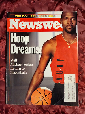 NEWSWEEK March 20 1995 Michael Jordan Hot Coffee Case Robert Rubin | eBay