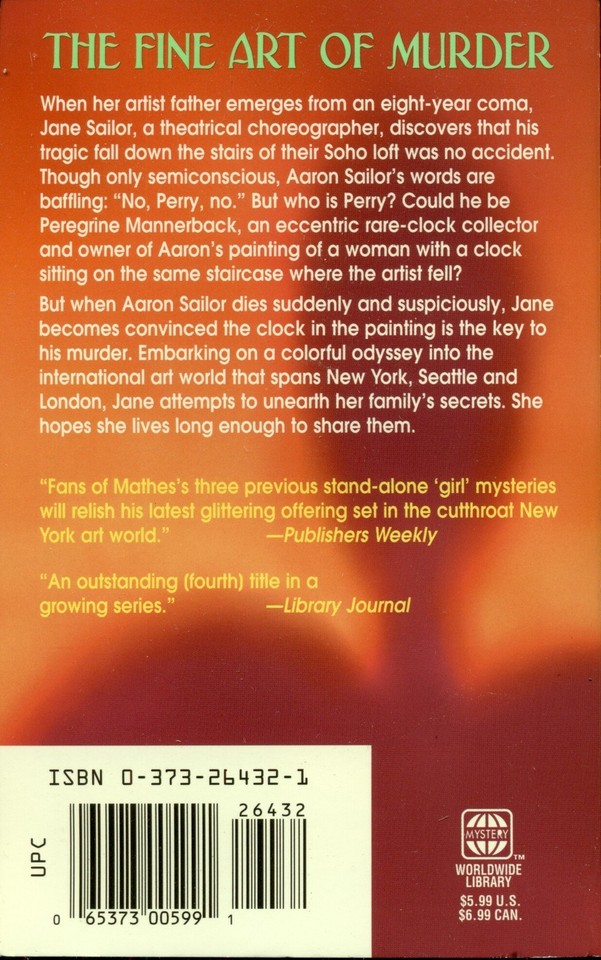 GIRL IN THE FACE OF THE CLOCK CHARLES MATHES WORLDWIDE PB 2001 2002 ...