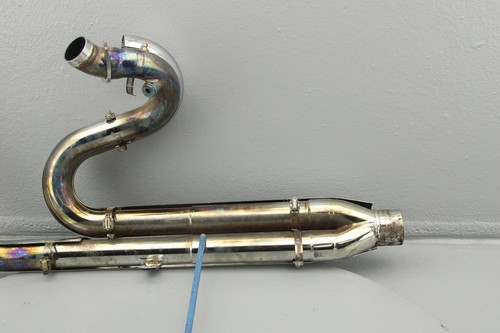 2004 Harley Electra Glide D&D BOARZILLA 2 INTO 1 Exhaust W/ GHOST PIPE ...