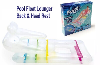 Bestway H2o Go Pool Lounge Inflatable Float Water Swimming Lounger Tube ...