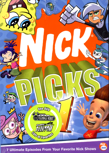 Nick Picks Vol. 1 NEW (DVD 2005) The Fairly OddParents Rugrats ...