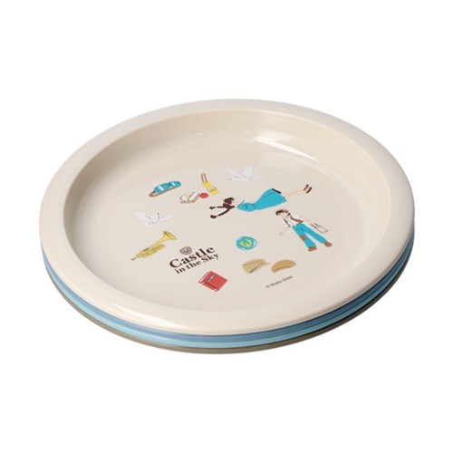 Castle in the Sky Laputa Plate 4P set Pazu Sheeta Studio Ghibli Anime ...