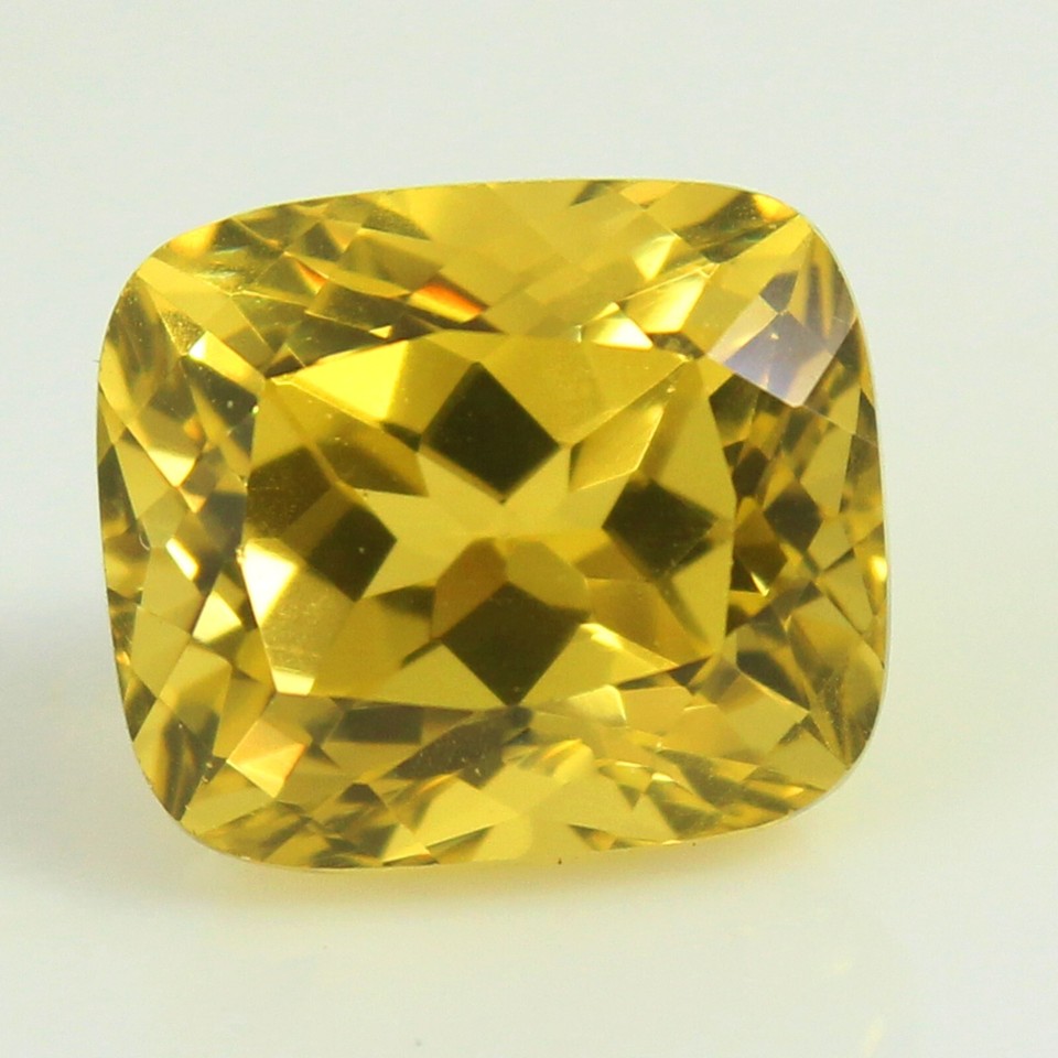 Natural Certified 7.50 Ct Tanzania Yellow Tanzanite 11x10 mm Unheated ...