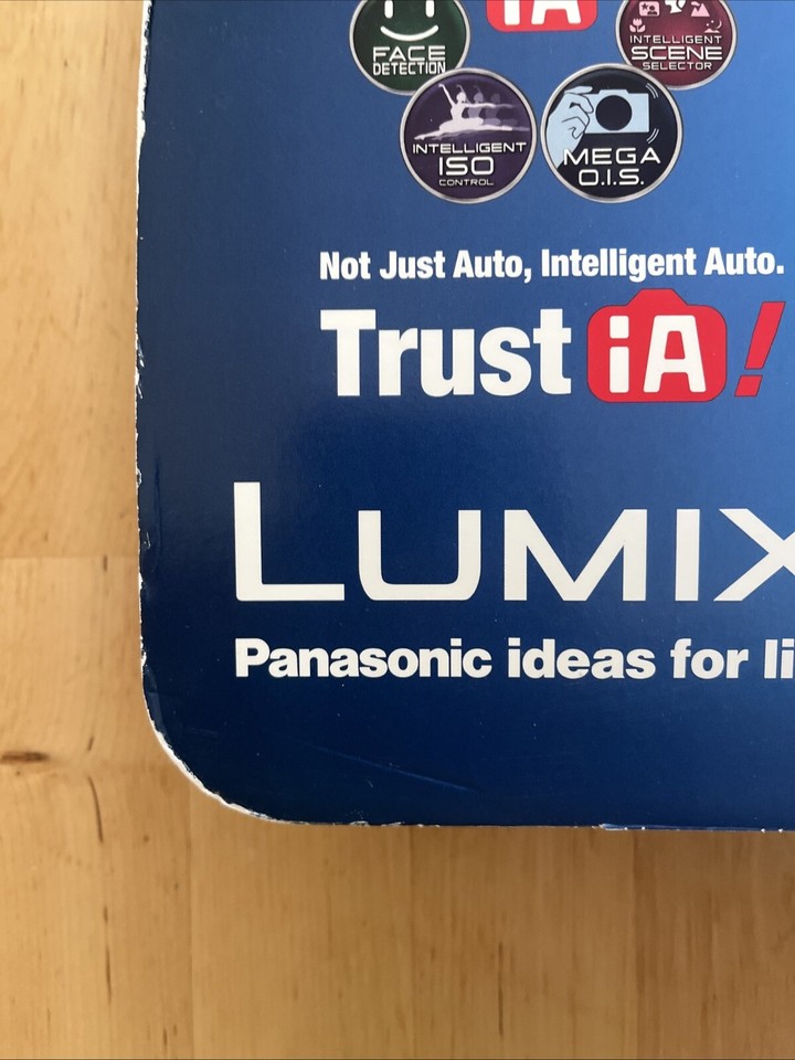 New Panasonic LUMIX DMC-FP3 14.1MP Digital Camera Costco Pack SEALED ...