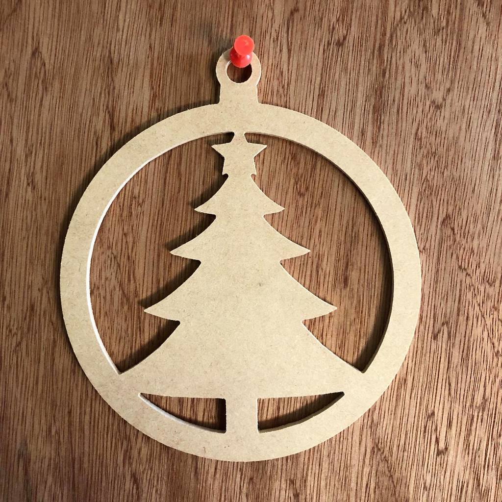 Christmas Tree Wood Cut Out