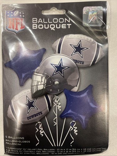 Dallas Cowboys NFL Balloon Bouquet Birthday Party Decorations Football ...