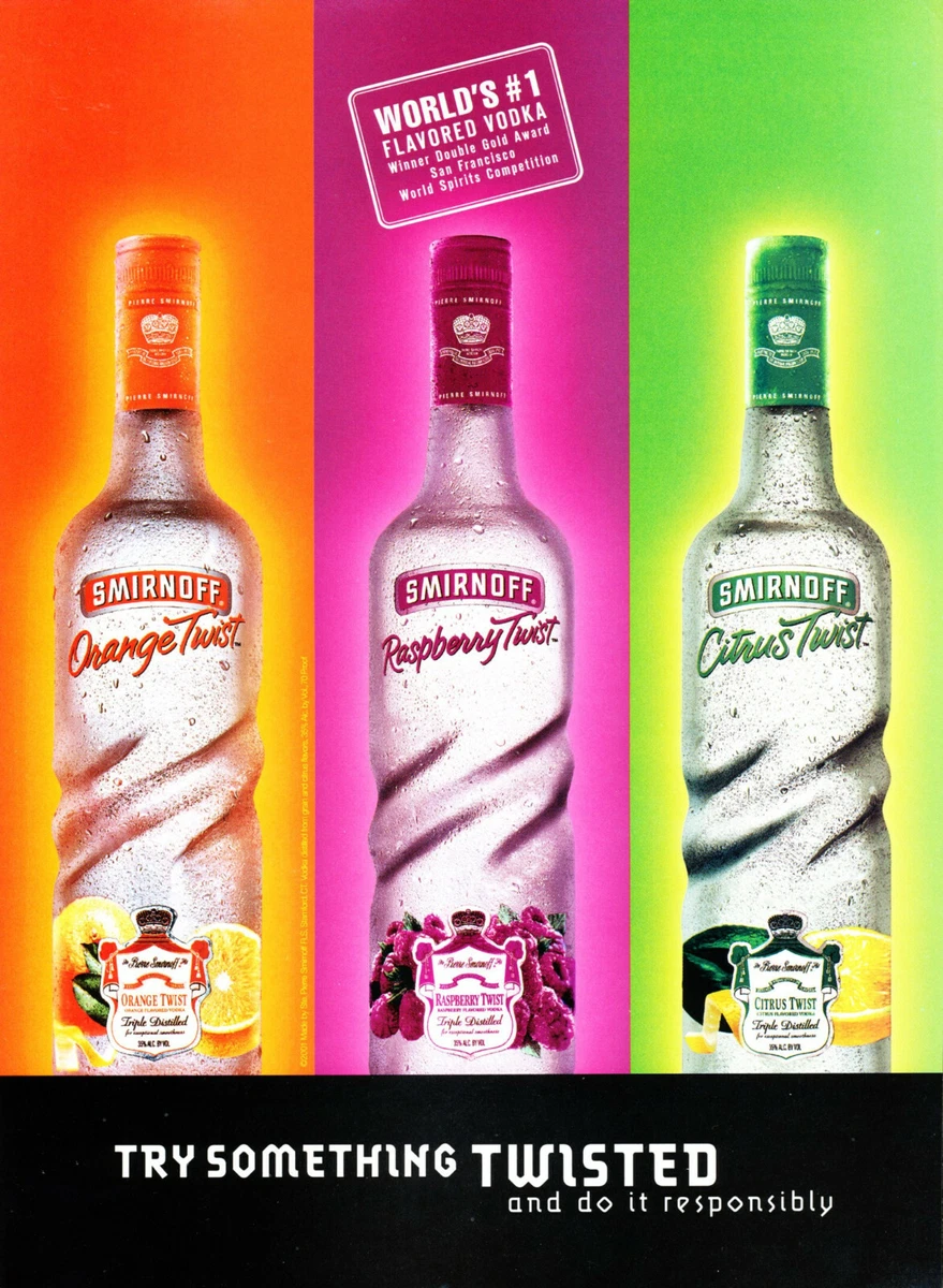 Smirnoff Vodka Ads