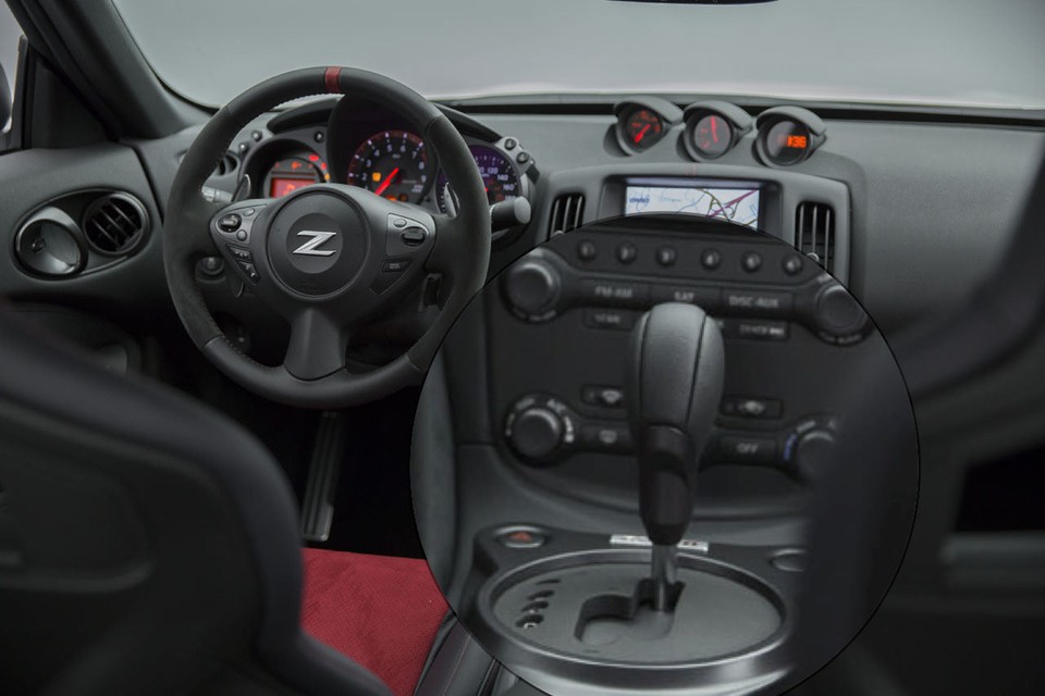 NISSAN 370Z NISMO OEM GENUINE AT AUTO TRANSMISSION GEAR SHIFT SHIFTER ...