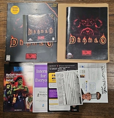 Diablo PC Big Box Complete w/Game, Manual and Inserts | eBay