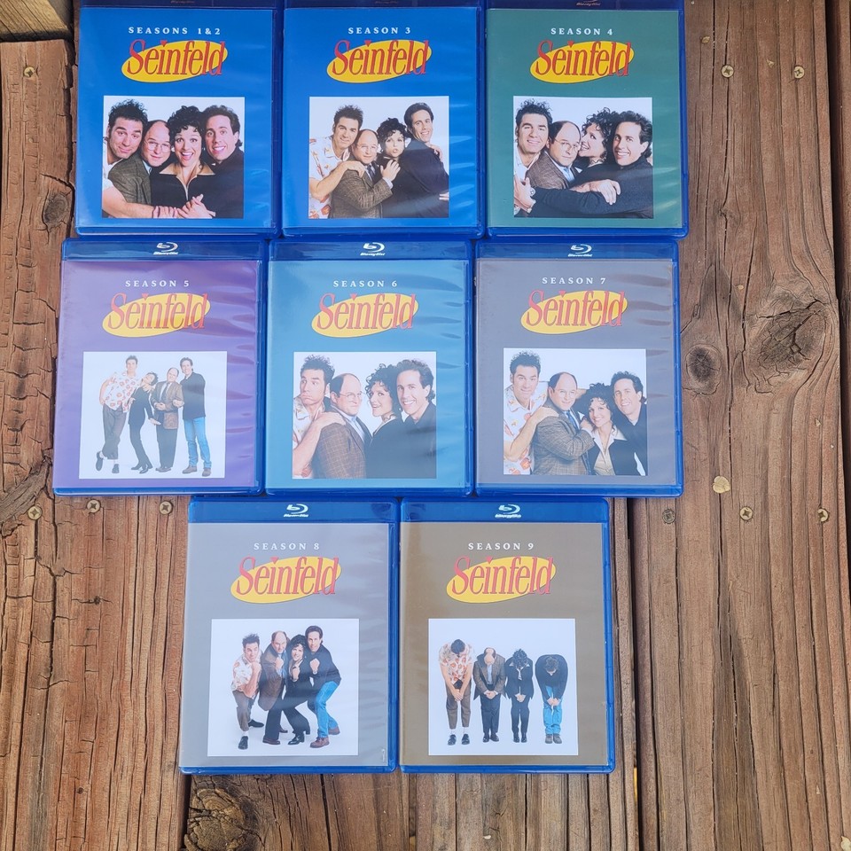 Seinfeld: The Complete Series Blu-ray Boxed Set Seasons 1-9 Jerry ...