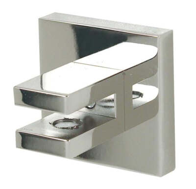 Alno A8450-PC Contemporary II Bath Glass Shelf Brackets Only Polished Chrome | eBay