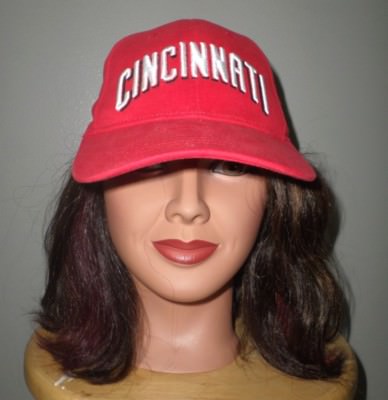 CINCINNATI REDS youth baseball hat Nike kids cap MLB embroidered w ...