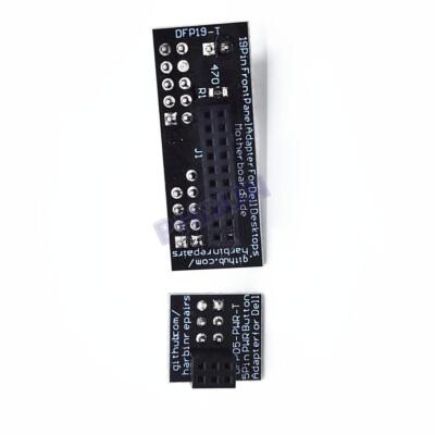 2X Front Panel Adapter Kit For Dell Optiplex 7010 9010 7020 9020 ...