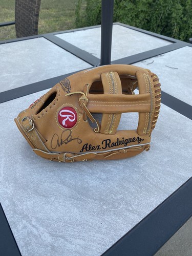 Rawlings PRO-6HF Alex Rodriguez Pro Issue Horween Signed Heart Of The ...