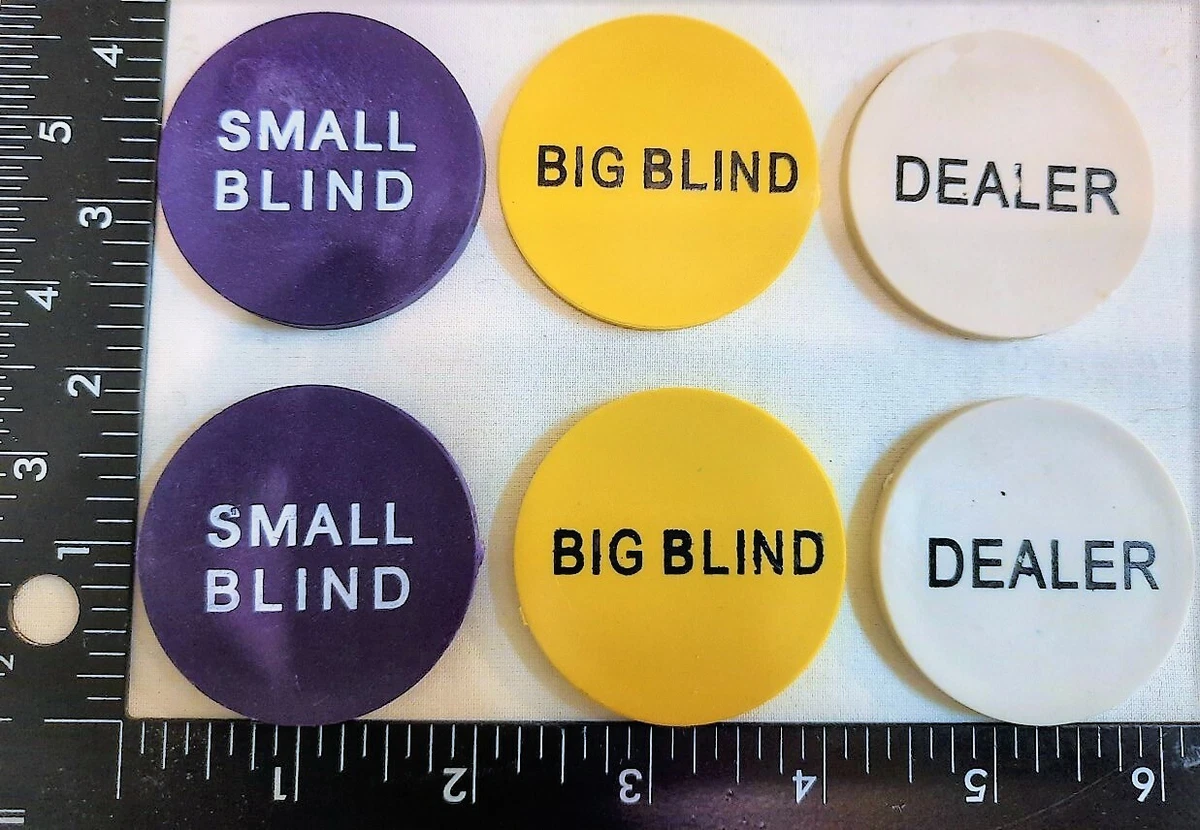Spinner Buttons Casino Chips TOPTIE 3-Piece Poker Button Set - Small ...