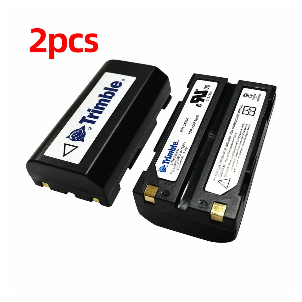 New 2PCS Trimble 2600mAh Battery For Trimble 5700 5800 R4 R6 R7 R8 GPS ...