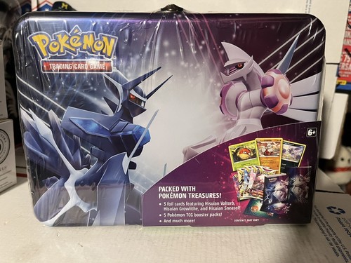 Pokemon 2022 Fall Collector’s Chest Lunch Box Tin New Sealed Dialga ...