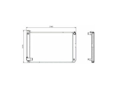 For 2006-2008 Lexus RX400h Radiator Denso 73119KVHS 2007 Radiator | eBay