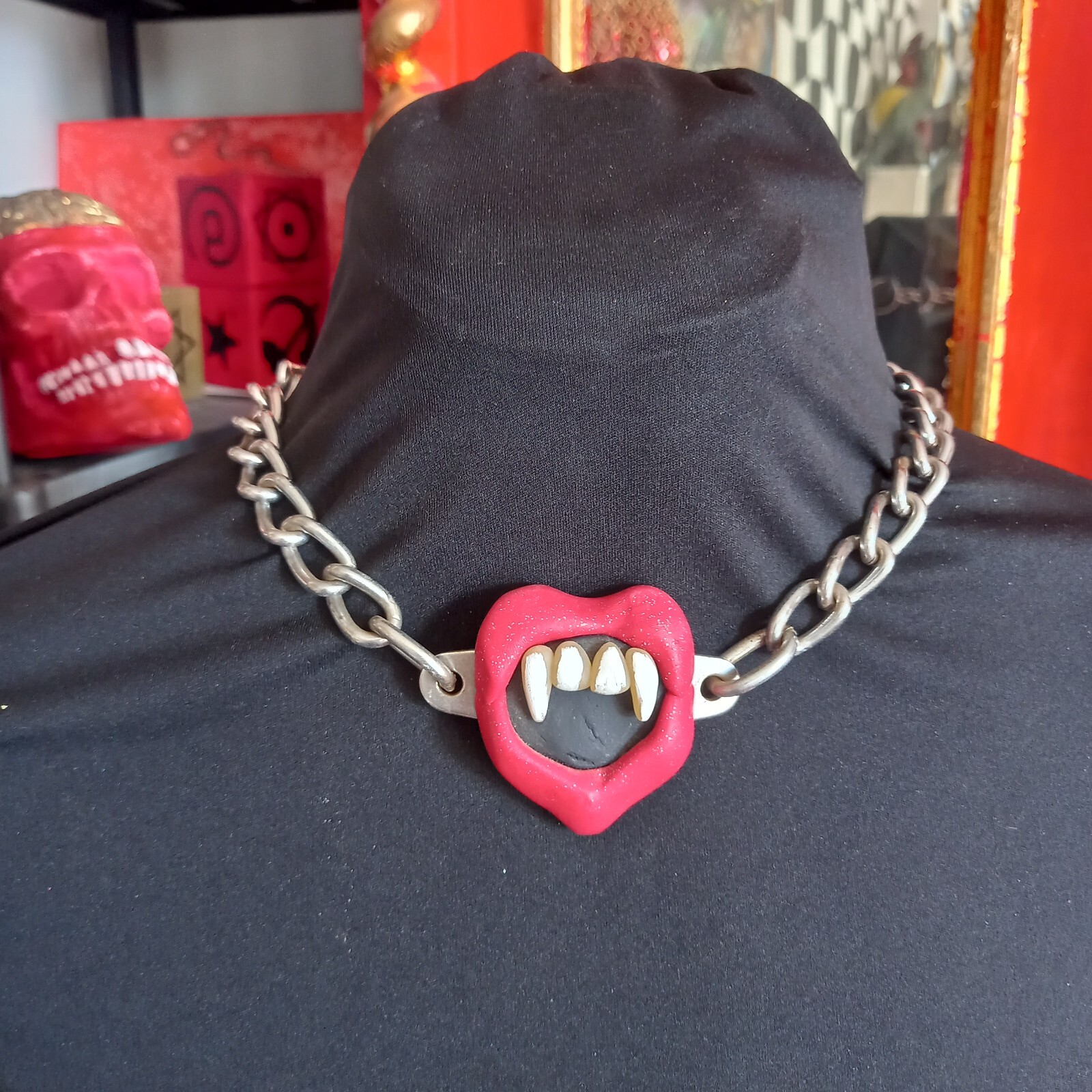 necklace jewelry locket chain women men heart hip hop rapper trapstar ...