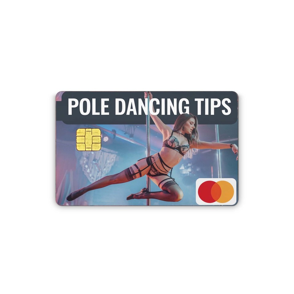 Pole Dancing Tips Stripper Credit Card Skin Debit Card Sticker | eBay