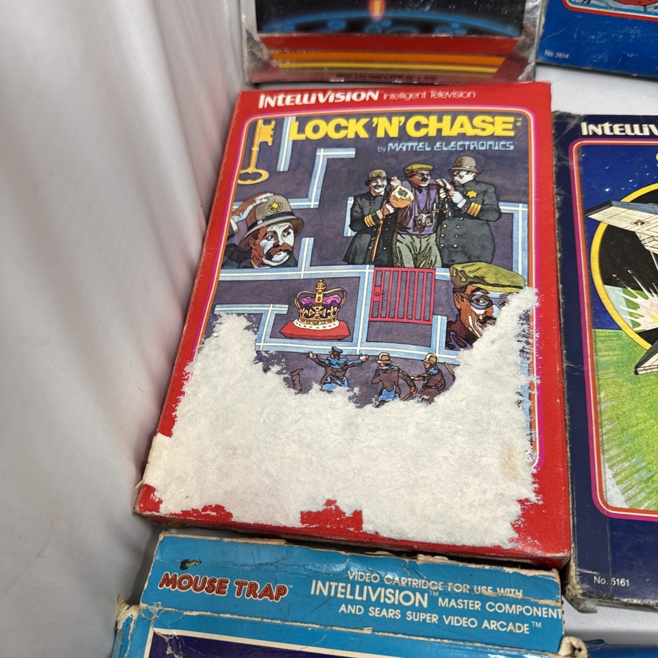 Intellivision Game Lot Of 14 Untested damaged | eBay
