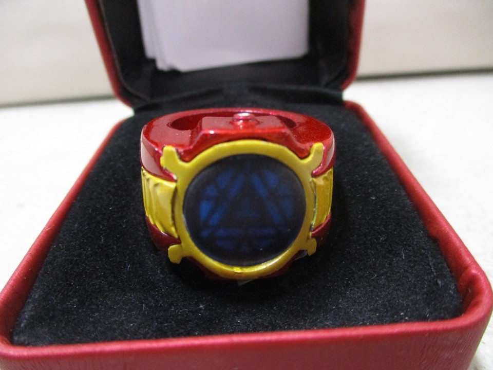 Marvel Iron Man 3 Arc Reactor Ring | eBay