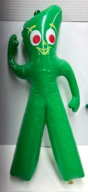 Vintage Posable 1983 Gumby And Pals Art Clokey Gumby 14" Plush & 18 ...