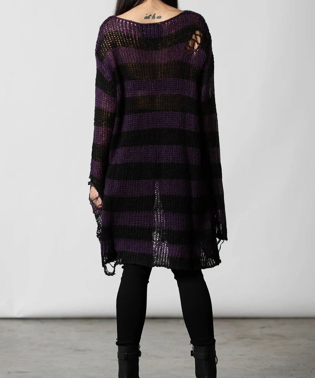 Killstar Graph Knit Sweater Distressed Goth Alternative Grunge Punk ...