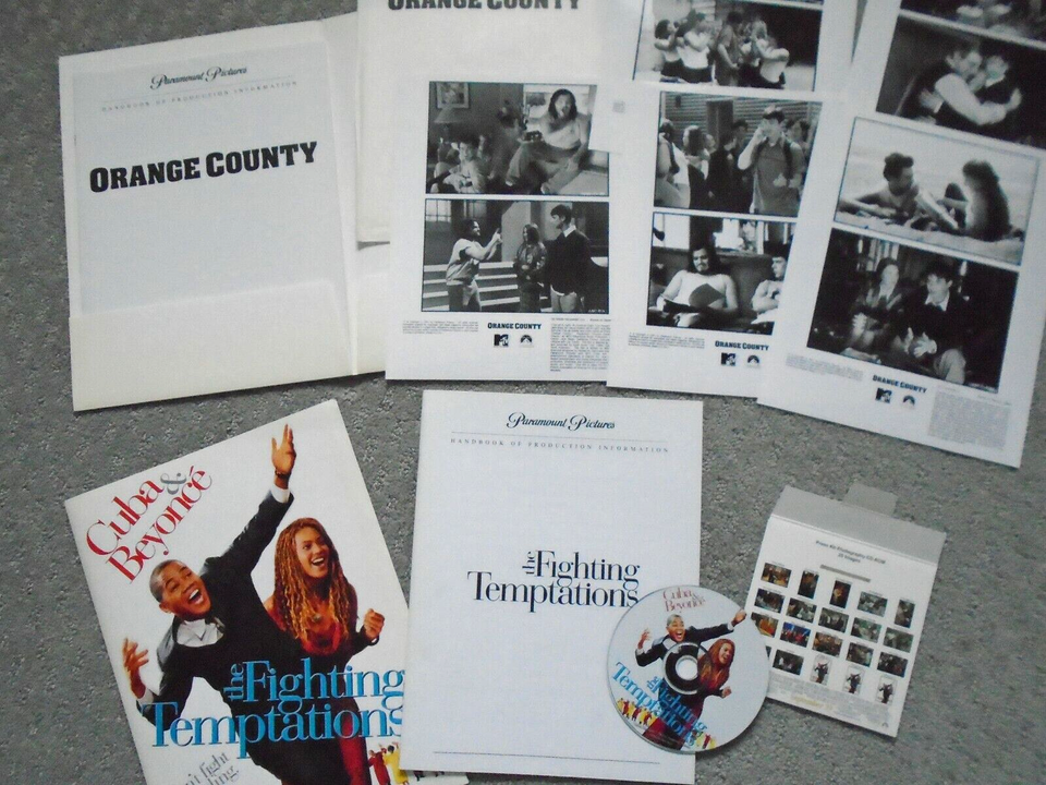 25 Original & Complete Movie PRESS KITS 1986-2004 Near Mint Condition ...