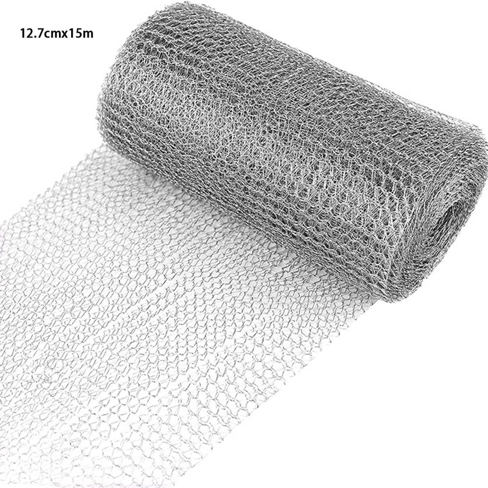 3/6/9/12/15M Rabbit Wire Rabbit Rodent Protection Stainless Steel Mesh ...