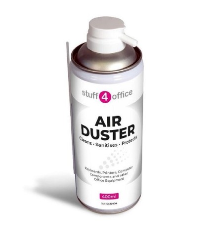 Air Duster 400ml - Compressed Gas Can Spray Keyboard Duster - Stuff 4 ...