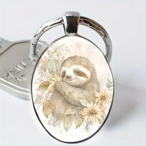 Fashion Retro Style Cute Sloth Creative Key Ring | eBay