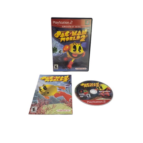 Pac Man World 2 PS2 PlayStation 2 Greatest Hits Complete CIB w/ Reg ...