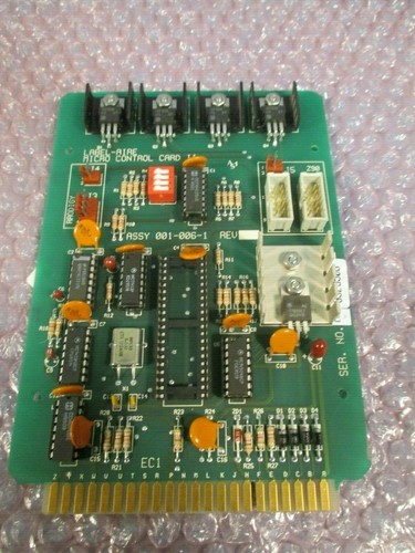 LABEL-AIRE Micro Control Card II Serial# 3329508 ECL 001-006-1 | eBay