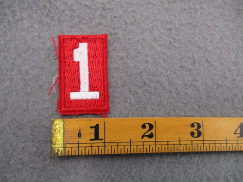 Boy Scouts of America BSA Red White Troop Number # 1 One Patch S9' | eBay