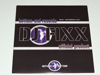 DJ FIXX beat perfection / RNR 12" RECORD ROB ANNALYZE BREAKS ELECTRO ...
