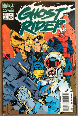 Ghost Rider #56 By Mackie Larroca Danny Ketch Vengeance w/Postcard NM/M ...