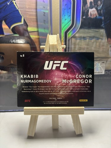 2022 Donruss UFC - Duos Conor McGregor, Khabib Nurmagomedov #8 Press ...