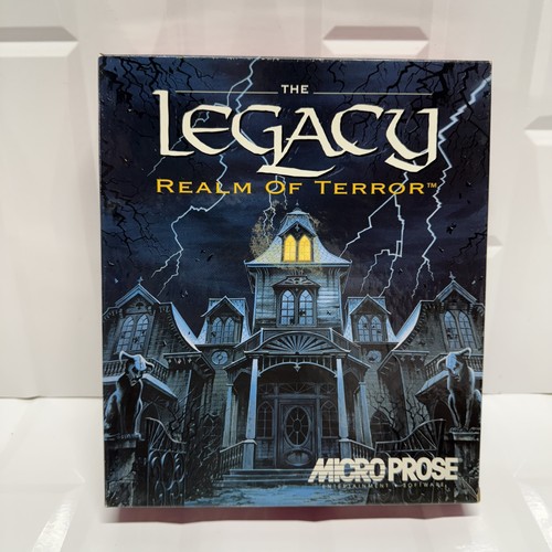 The Legacy: Realm of Terror (PC, 1993) Big Box - Microprose 19703418609 ...