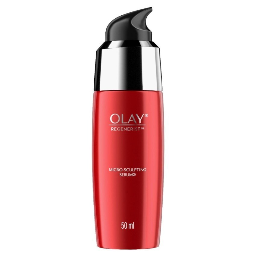 Olay Red Regenerist Micro-Sculpting Serum Reduce Lines Wrinkles Firm ...