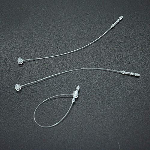 1000Pcs 3 Inch Snap Lock Security Plastic Tag Fastener for Retail ...