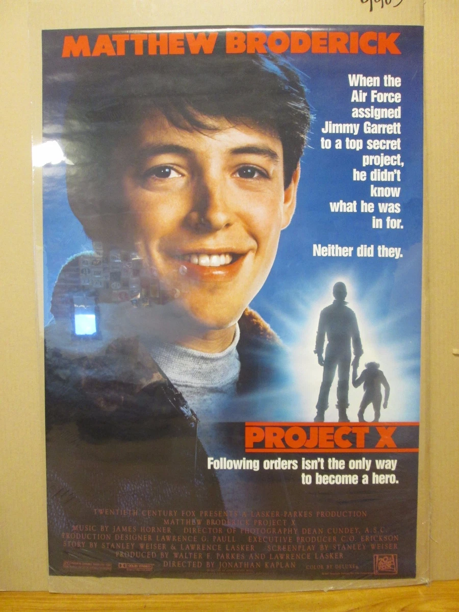 Project X 1987 Poster
